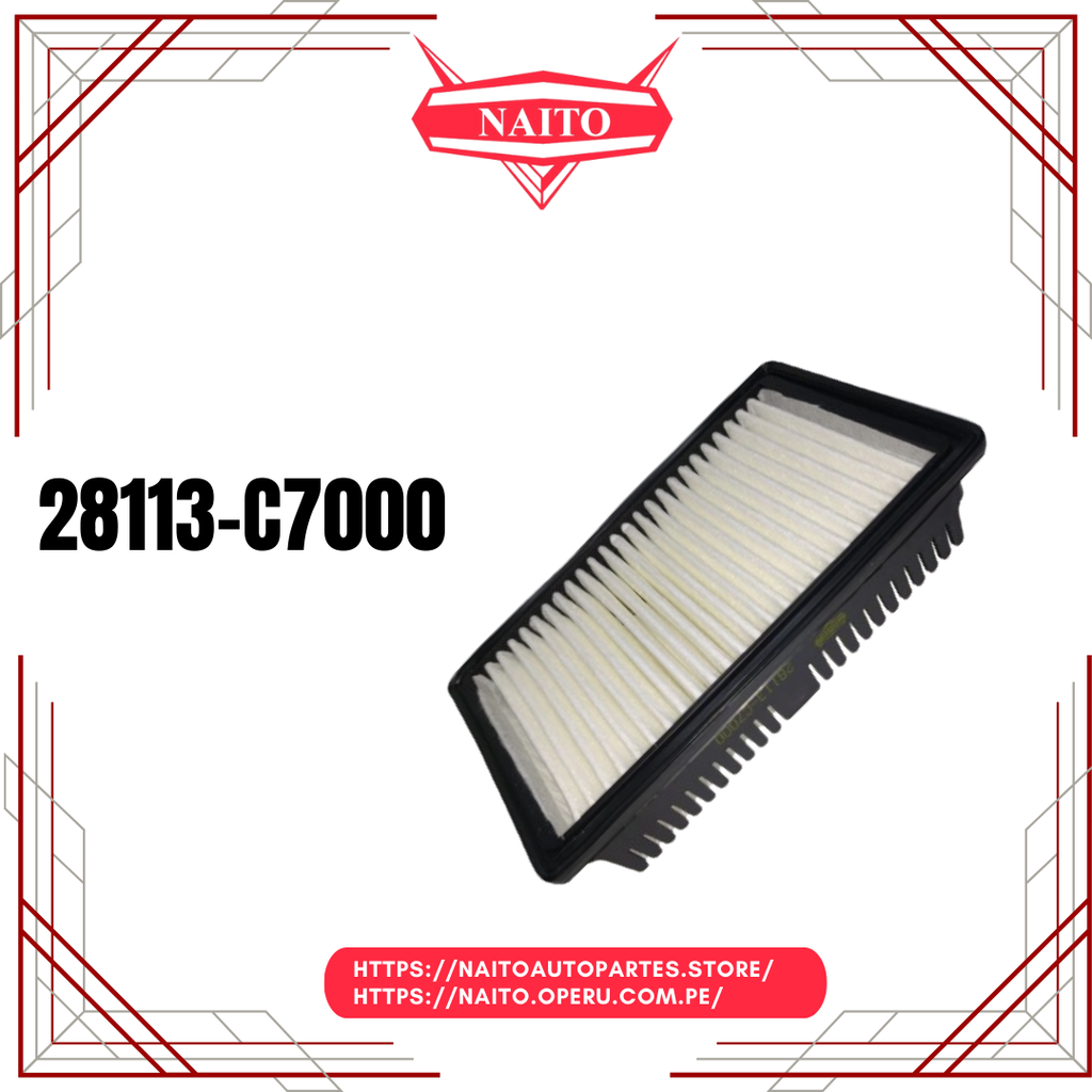 Filtro de Aire 28113-C7000 | Naito Autopartes
